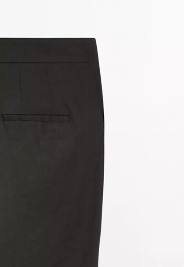 Buy Massimo Dutti Stretch Suit Trousers 2026 Online | ZALORA Philippines
