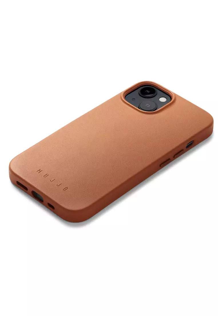 Buy MUJJO Mujjo Full Leather Vegan Leather MagSafe Compatible Phone ...