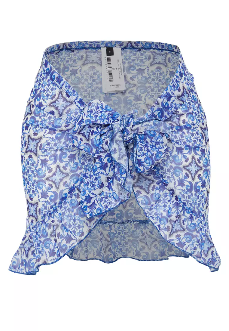 Trendyol Ruffle Pareo Mini Skirt 2025 | Buy Trendyol Online | ZALORA ...