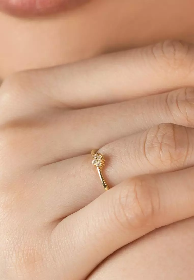 Buy Foundry Lotus Ring 14k Gold 2026 Online Zalora Philippines