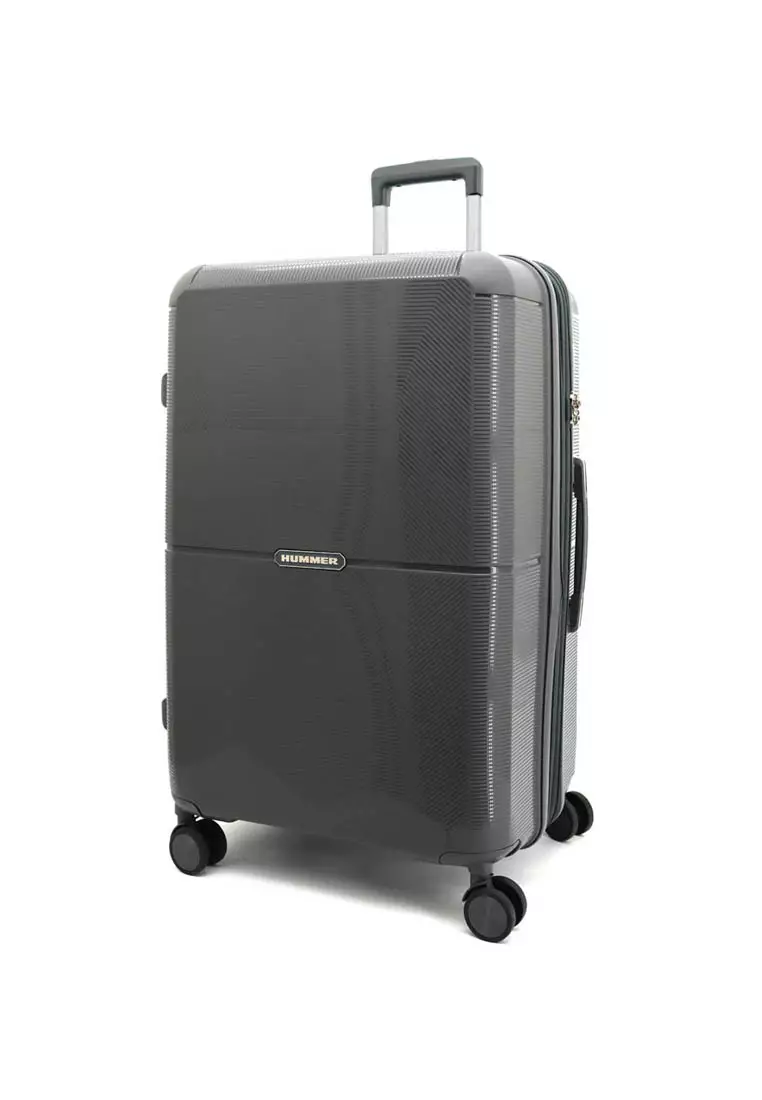 Buy Hummer HUMMER 28 PP Zipper Trolley Case-EXPANDABLE+SECURE ZIP+TSA ...