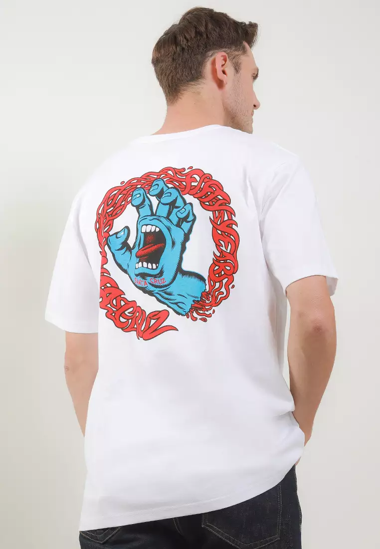 Jual Santa Cruz OS Screaming 50 T-Shirts SM323-SS06 Original 2024 ...