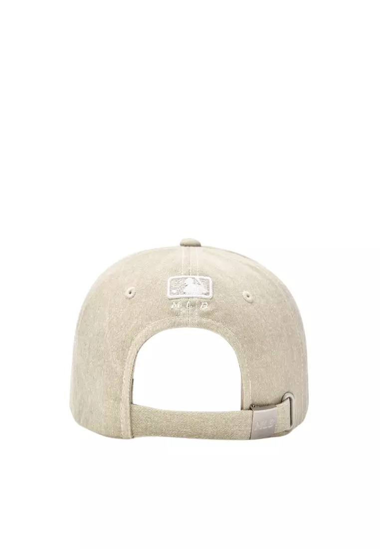 Jual MLB Korea Varsity Vintage Oval Stitch Cursive Unstructured Ball ...