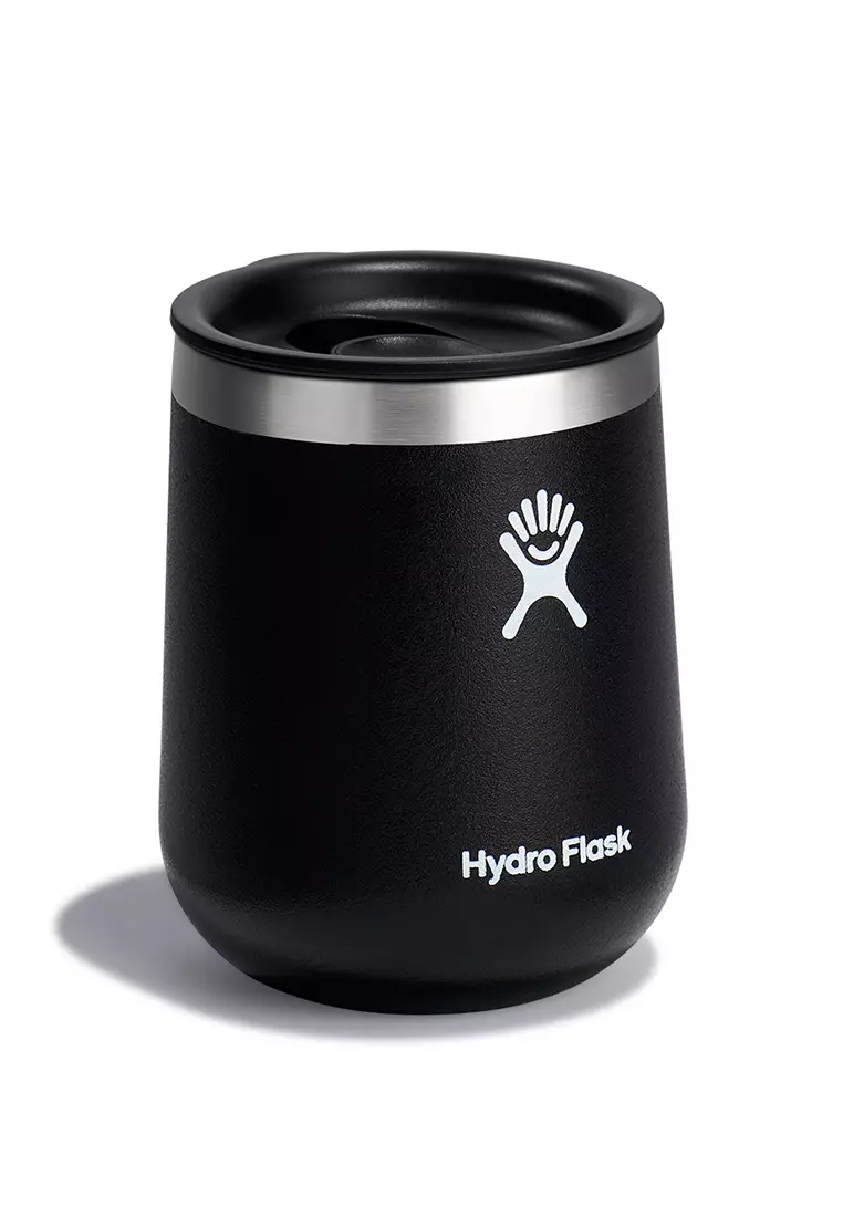 Jual Hydro Flask Hydro Flask Ceramic Wine Tumbler Black 10Oz Original ...
