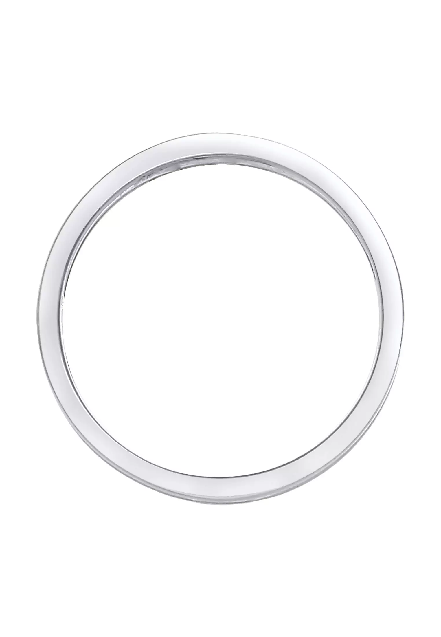 Buy Kuzzoi Men's Silver Open Rail Band Ring 2026 Online | ZALORA