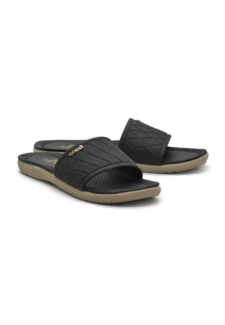 Jual Carvil Carvil Sandal Wanita Lyora-03 L Black Original 2025 ...