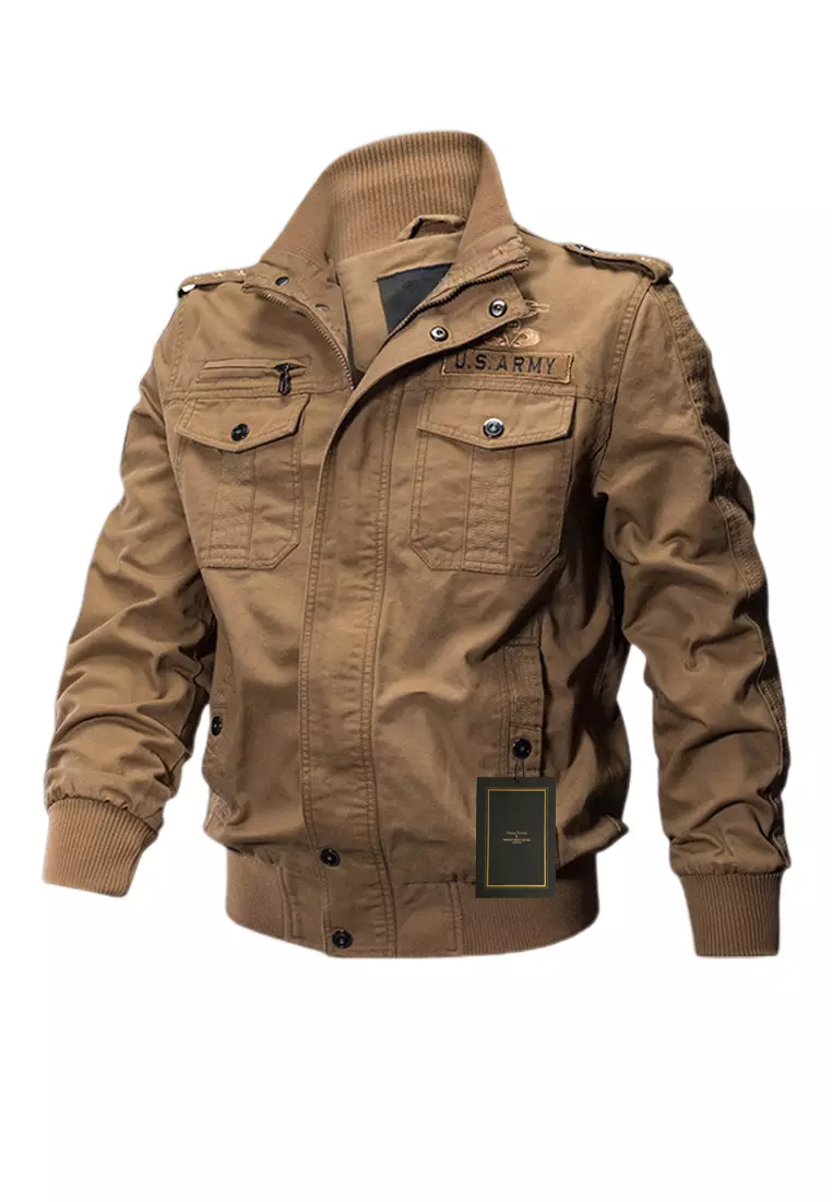 Buy Twenty Eight Shoes Thick Stand Collar Field Jacket RF9931 Online ...