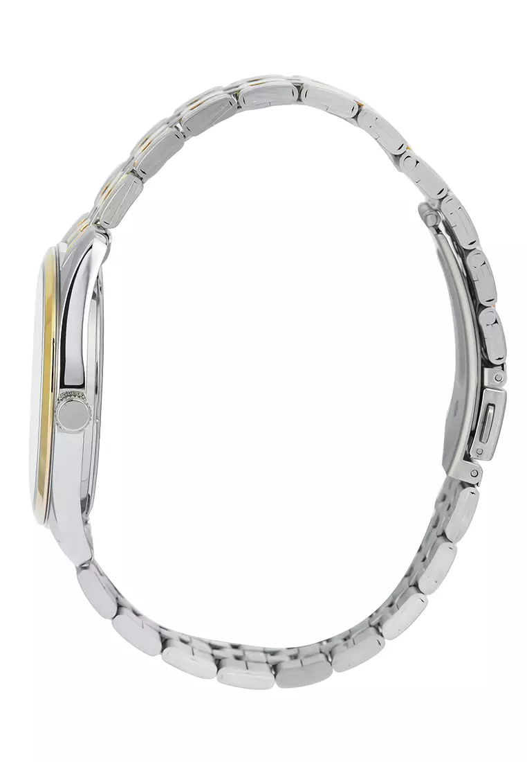 Jual Alba Alba - Jam Tangan Analog Pria - Silver Gold - Stainless Steel ...