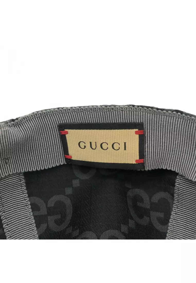 Buy Gucci Pre-Loved Gucci baseball cap cap gray 2025 Online | ZALORA ...