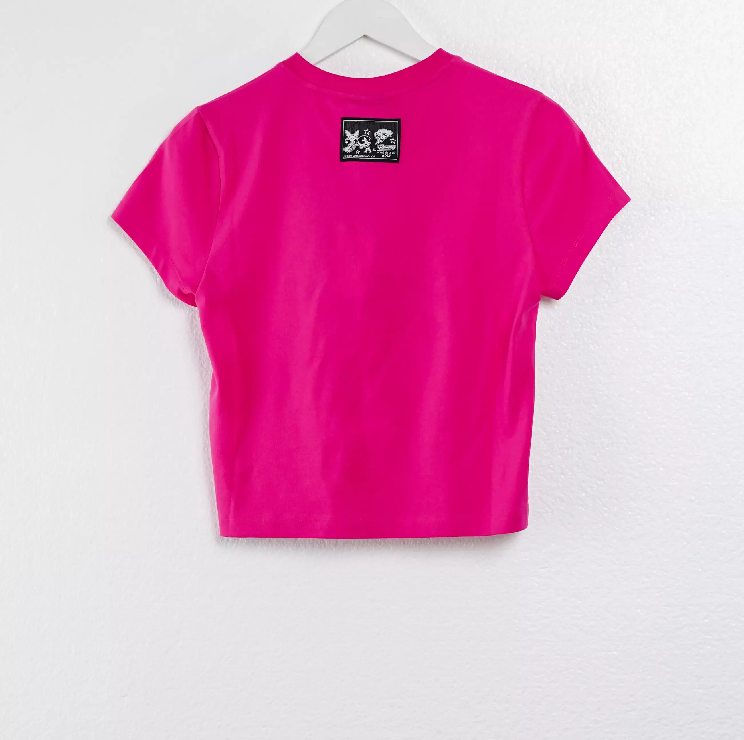 Jual Acme De La Vie Kaos ADLV X POWERPUFF GIRLS PINK CROP 100% ORIGINAL ...