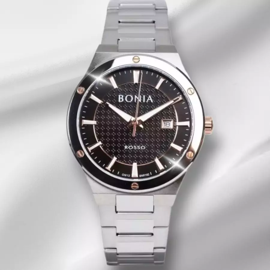 Jual BONIA Bonia BNR192-1332 Silver Dasar Hitam Original 2025 | ZALORA ...