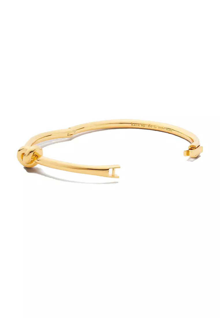 Buy Kate Spade Kate Spade Sailor's Knot Hinge Bangle Gold O0R00065 2026 ...