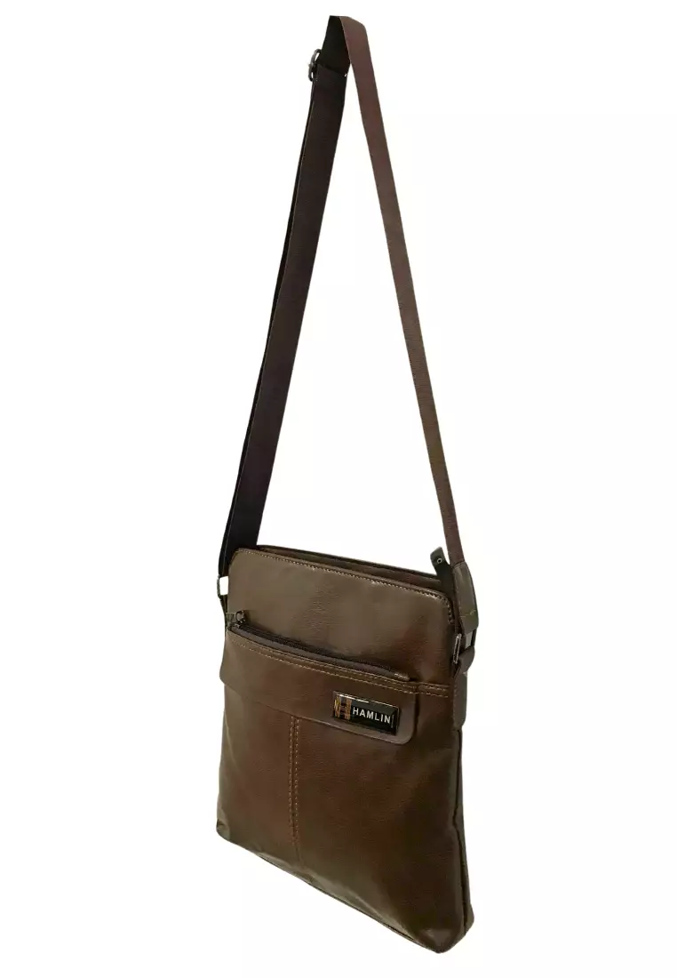 Jual Hamlin Roger Tas Selempang Pria Crossbody Bag Material Kulit ...