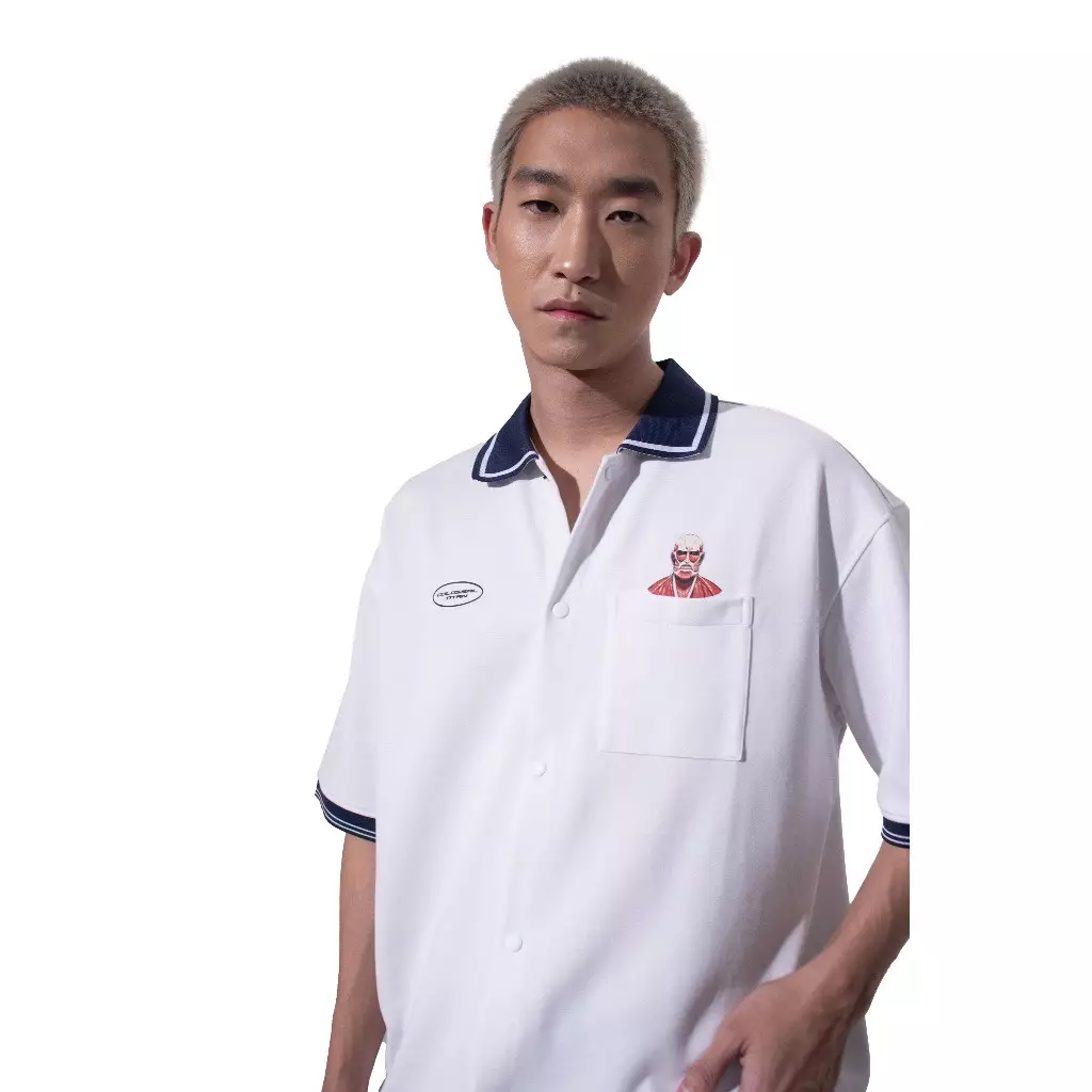 Jual Larusso Larusso | Attack on Titan Oversize T-Shirt Colossal Titan ...