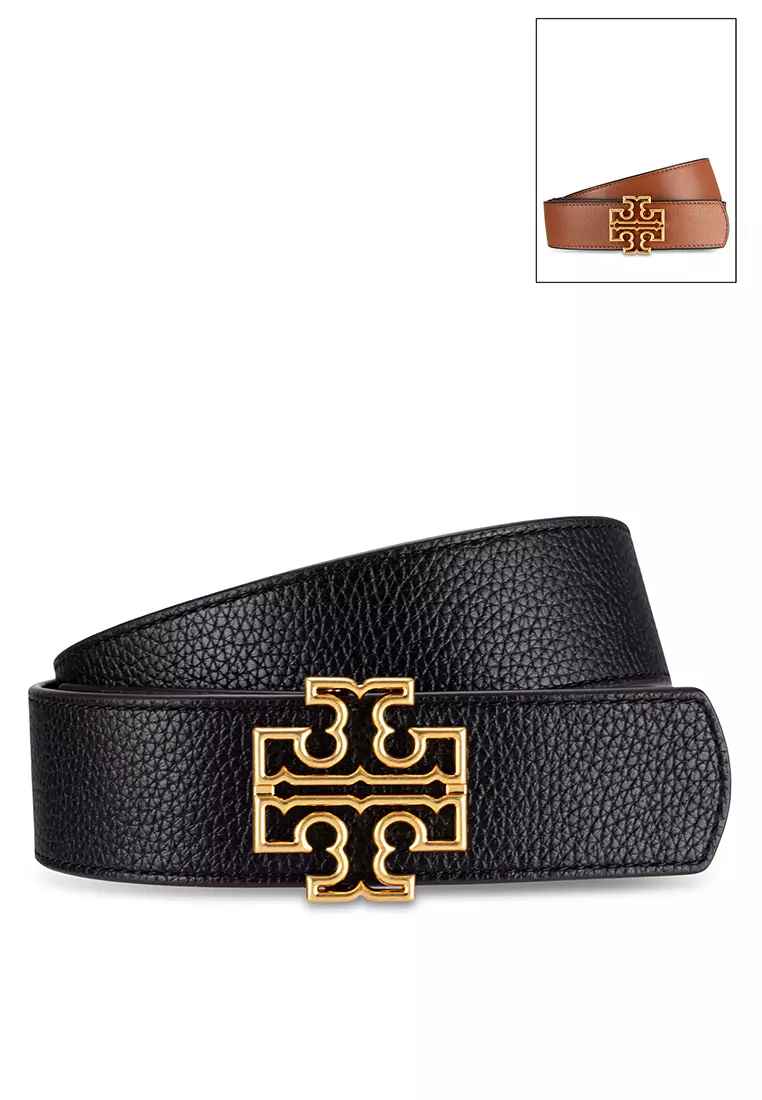 Buy TORY BURCH Britten Logo Reversible 1.5" Belt (bb) 2025 Online ...