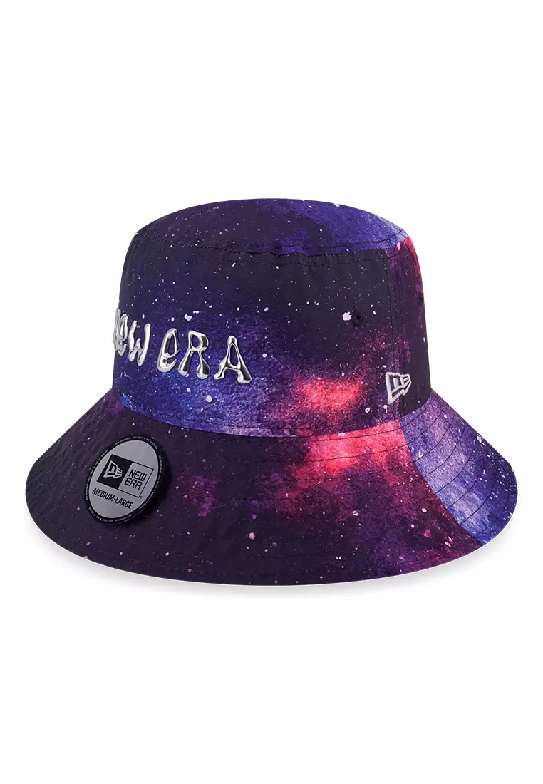 Buy New Era New Era Wordmark Comic Space Navy Multi Bucket Hat 2025 Online | ZALORA Philippines
