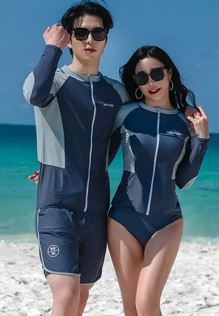 Buy LYCKA LLL3067 Korean Style Men Rash Guard 3-Pieces Set Multi 2025 ...