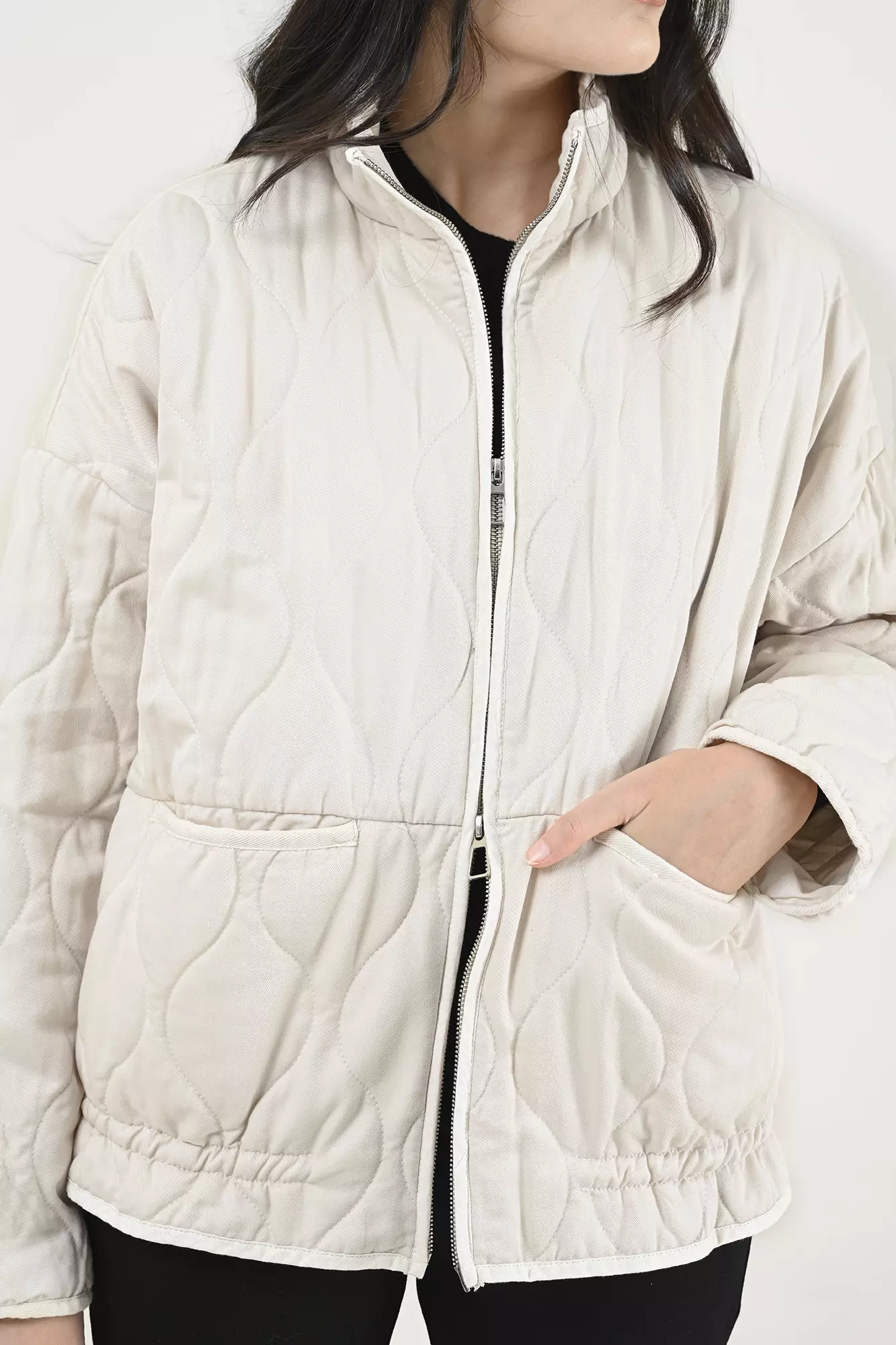 Jual geulis.id Geulis.id SEIKO JACKET - Brokenwhite Original 2025 | ZALORA Indonesia