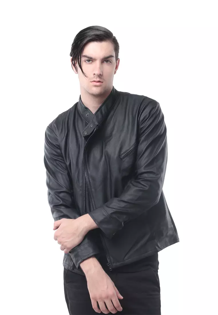 Jual Crows Denim Crows Denim - Leather jacket Arnament Original 2024 ...