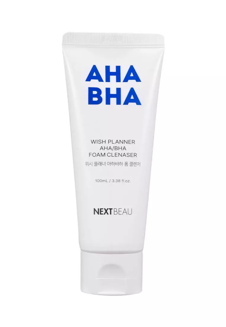 Buy Nextbeau NEXTBEAU Wish Planner AHA/BHA Foam Cleanser Online ...