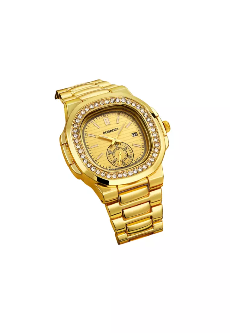 Buy OPCHIC Large Dial Simple Quartz Men's Watch 2025 Online | ZALORA