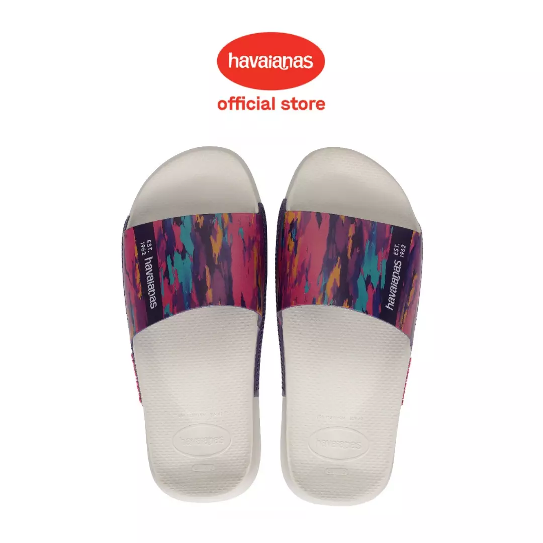 Jual Havaianas [ONLINE EXCLUSIVE] Havaianas 0001 Slide Classic Print ...