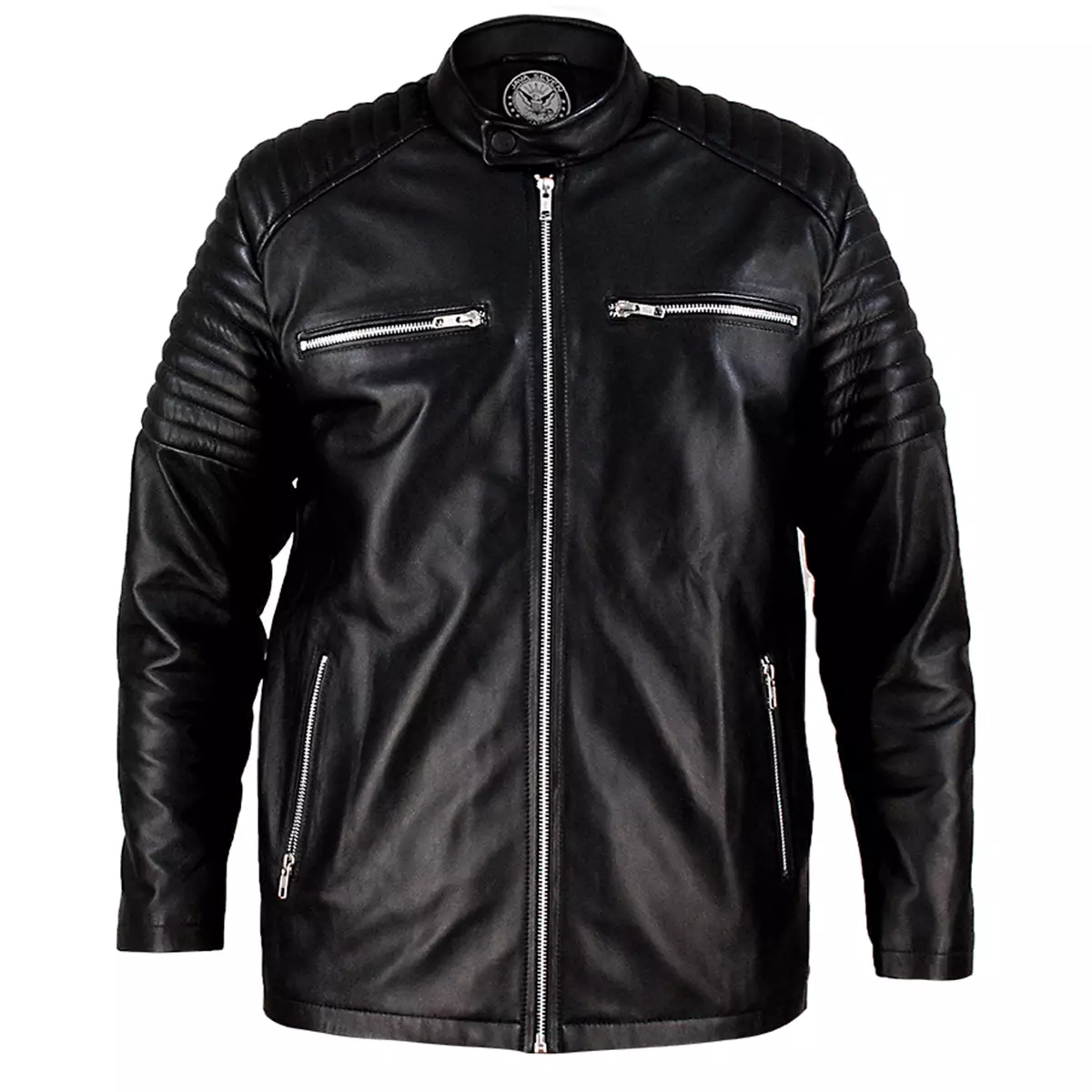 Jual JAVA SEVEN JAVA 7 LEATHER Jaket Pria Kulit Domba Pull Up Hitam ...