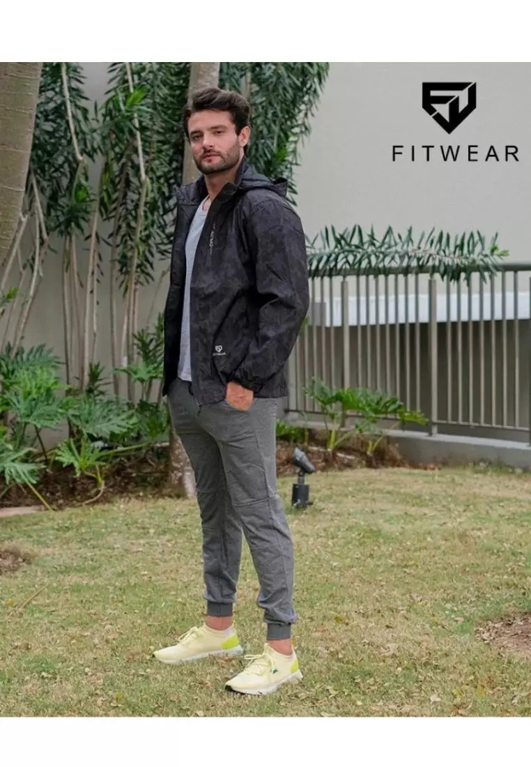 Jual FITWEAR Fitwear - Jaket Olahraga Running Pria ARTHUR PRINTED ...