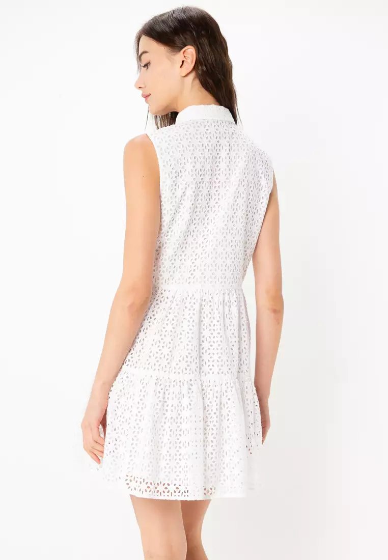 Buy Kate Spade Eyelet Shirtdress (nt) 2024 Online | ZALORA Philippines