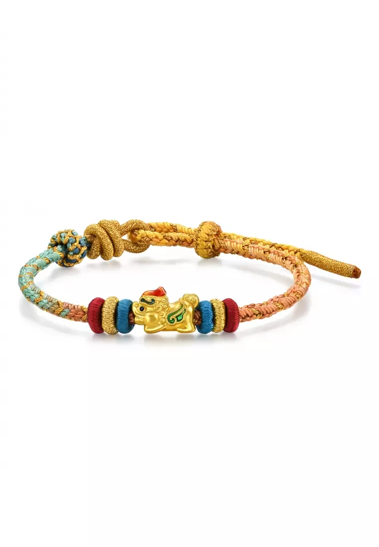 Buy Chow Sang Sang 999 24K Solid Gold Cultural Blessing Auspicious Myth ...