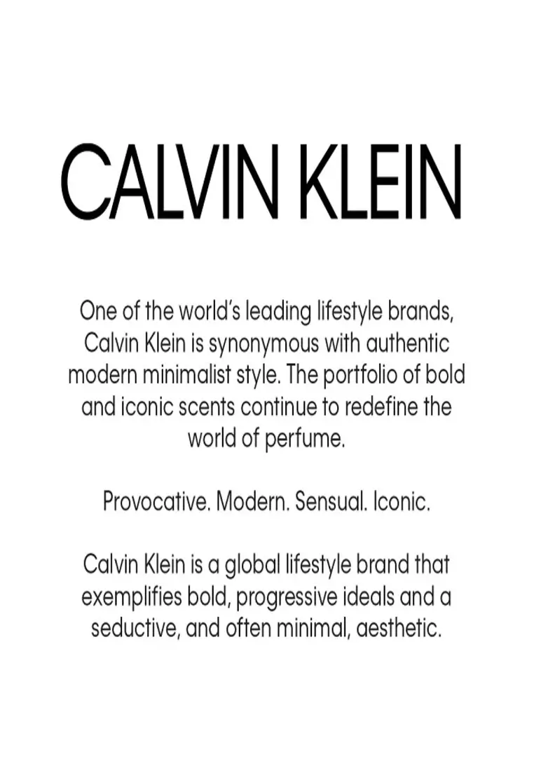 Buy Calvin Klein Fragrances [RAYA EXCLUSIVE] UNISEX FRAGRANCES CK One ...