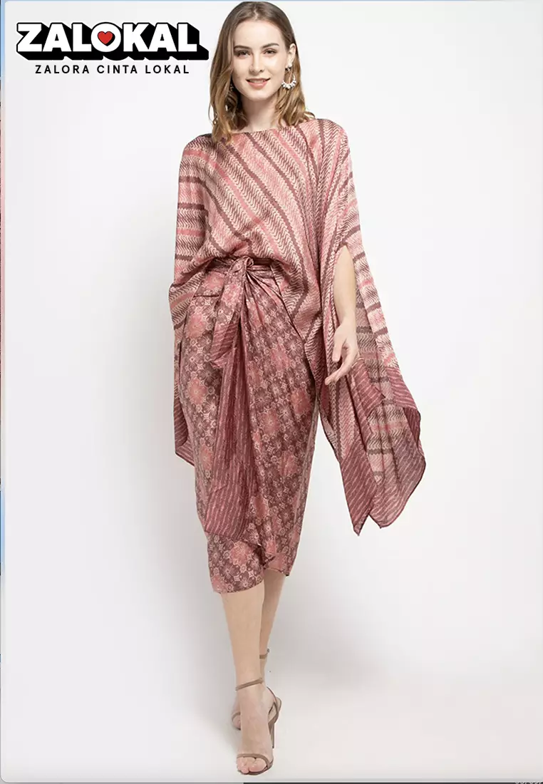 Jual Nayara Batik set Zemira PI - Setelan Batik Viscose - Set Pesta ...