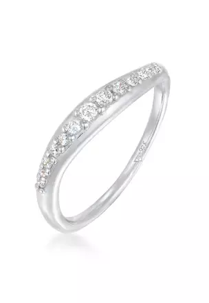 Buy ELLI GERMANY Wave Ring – 925 Silver 2026 Online | ZALORA