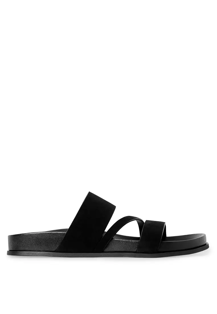 Buy COS Multi-Strap Suede Sandals Online | ZALORA Malaysia