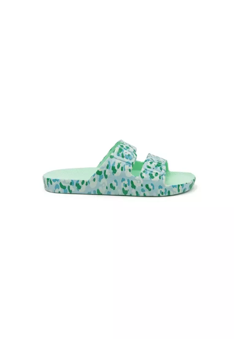 Buy Freedom Moses Freedom Moses Kids Mohitoleo Mint Green Slides 2024 ...