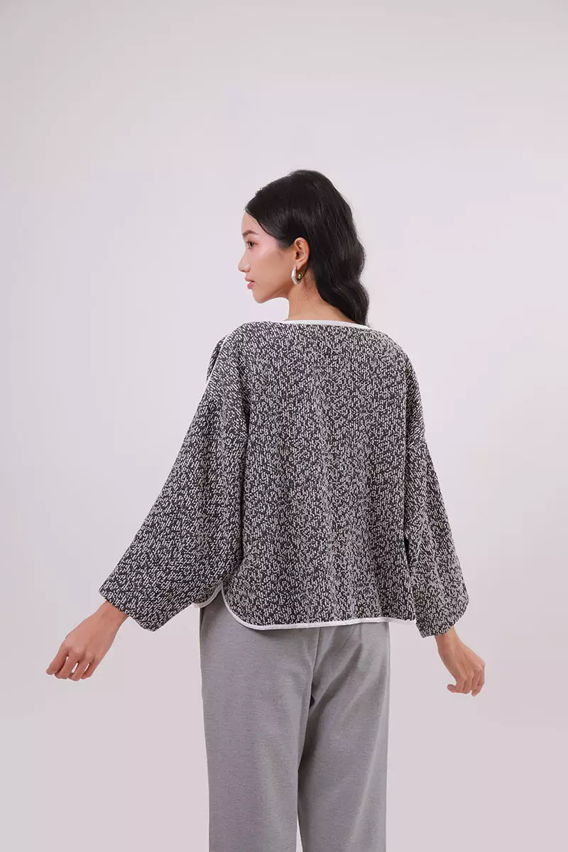 Jual Berrybenka Label Nana Wooly Outer Grey Original 2024 | ZALORA ...