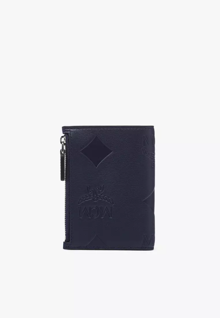 Buy MCM Aren Snap Wallet in Maxi Monogram Leather 2025 Online | ZALORA