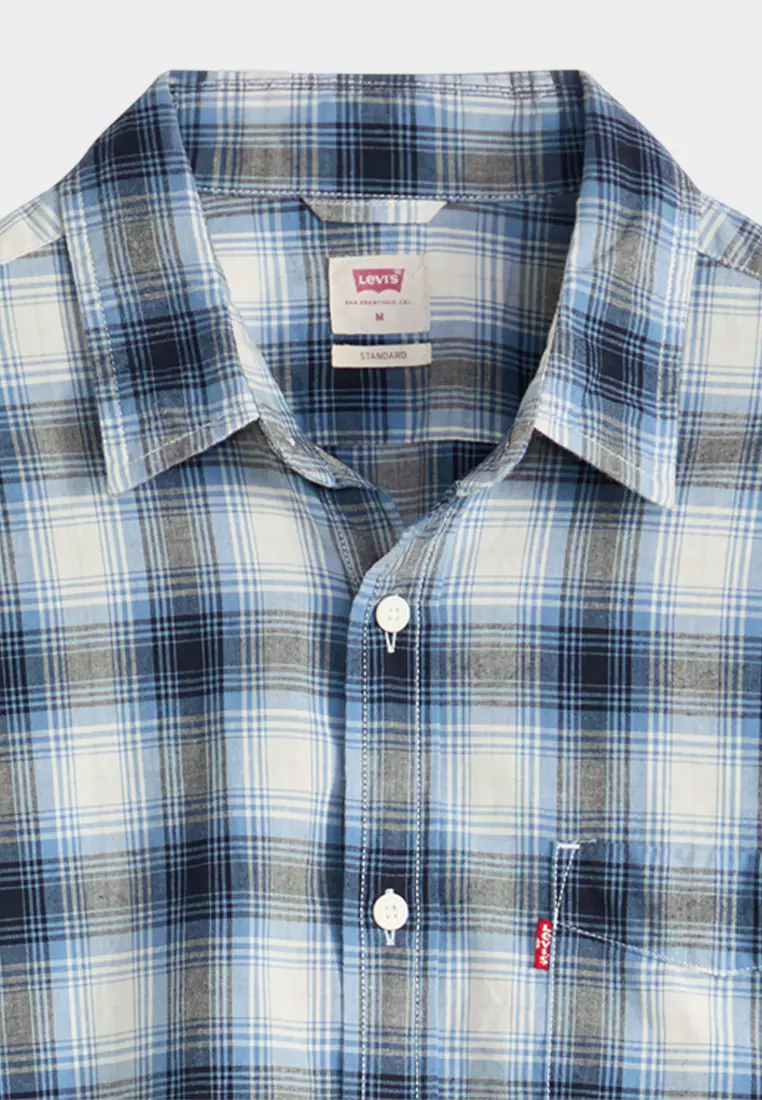 Buy Levi's Men's Short-Sleeve Classic Standard Fit Shirt 86627-0311 ...