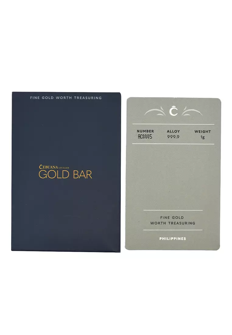 Buy CEBUANA LHUILLIER JEWELRY Cebuana Lhuillier 24K Gold Bar 2026 ...