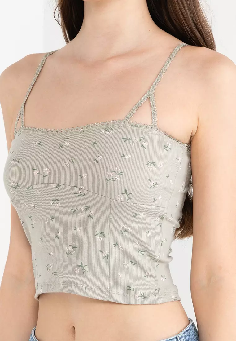 Buy Cotton On Sally Picot Trim Cami Top 2025 Online | ZALORA Philippines