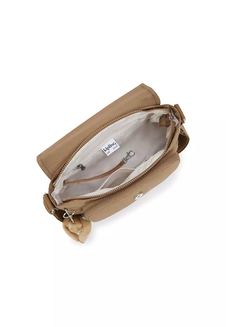 Buy Kipling DALMA Early Tan Crossbody Bag 2025 Online | ZALORA Philippines