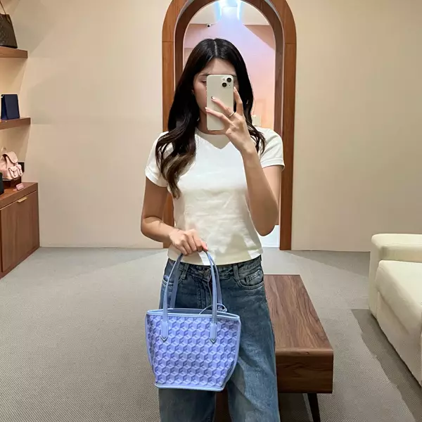 Jual Christy Ng Tas CHRISTY NG RUSSO MONOGRAM PATTERN PERIWINKLE BLUE ...