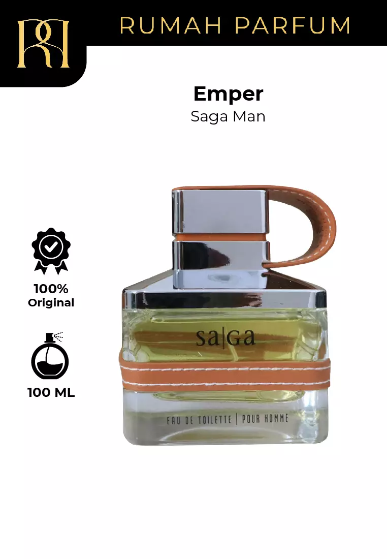 Jual Emper Emper Parfum Original Saga Man 100 ML Original 2025 | ZALORA ...
