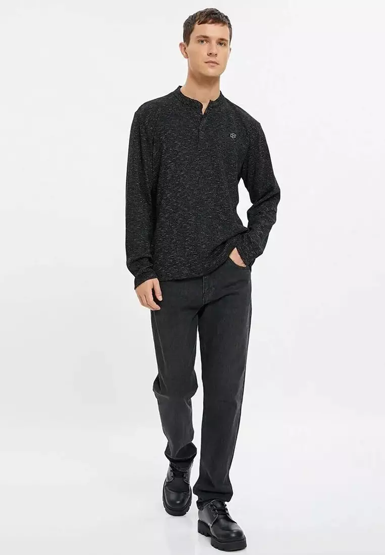 Jual KOTON Sweater Black Original 2025 | ZALORA Indonesia