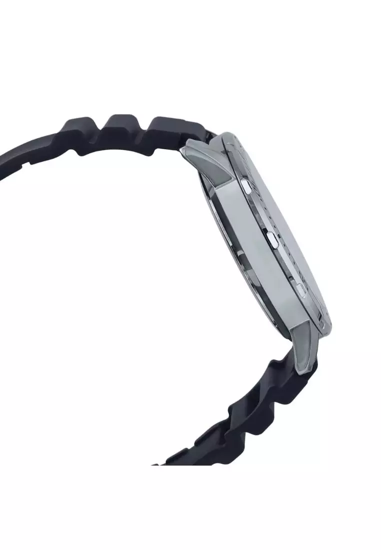 Buy Casio Men's Analog Watch MTP-VD300-7B White Dial with Black Resin ...