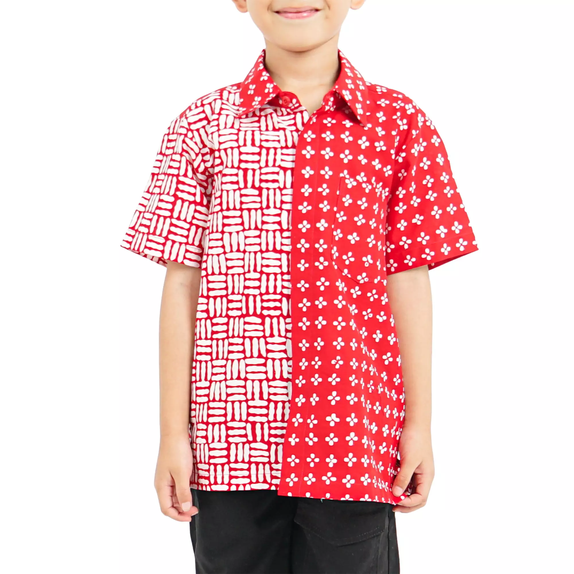 Jual bhatara batik CARLO SHIRT KIDS Original 2025 | ZALORA Indonesia