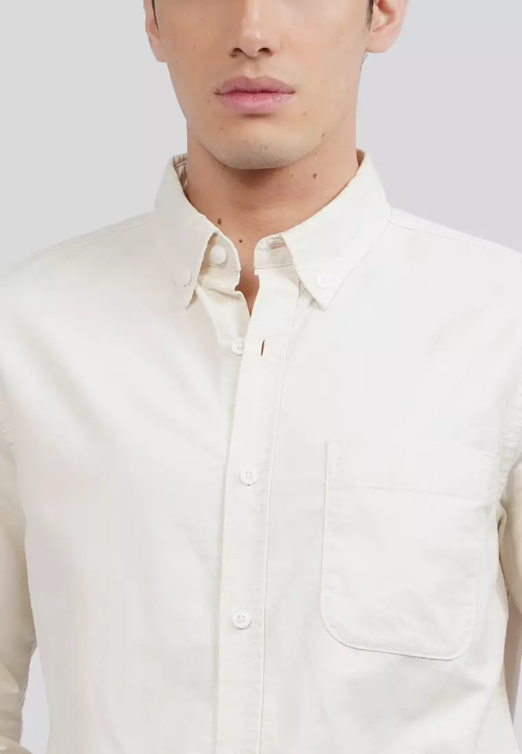 Jual Executive Long Sleeve Basic Shirt with Pocket Original 2026 | ZALORA Indonesia