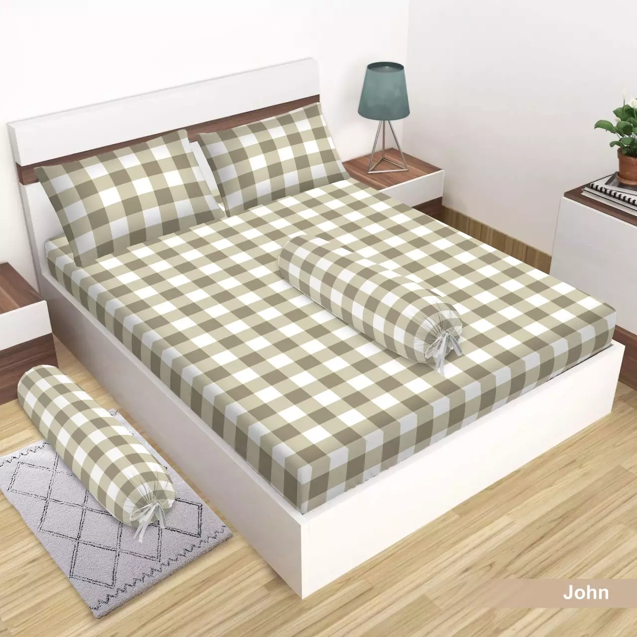 Jual Akiko Akiko - Sprei Set Minimalis Aesthetic Ukuran Queen 160x200 ...