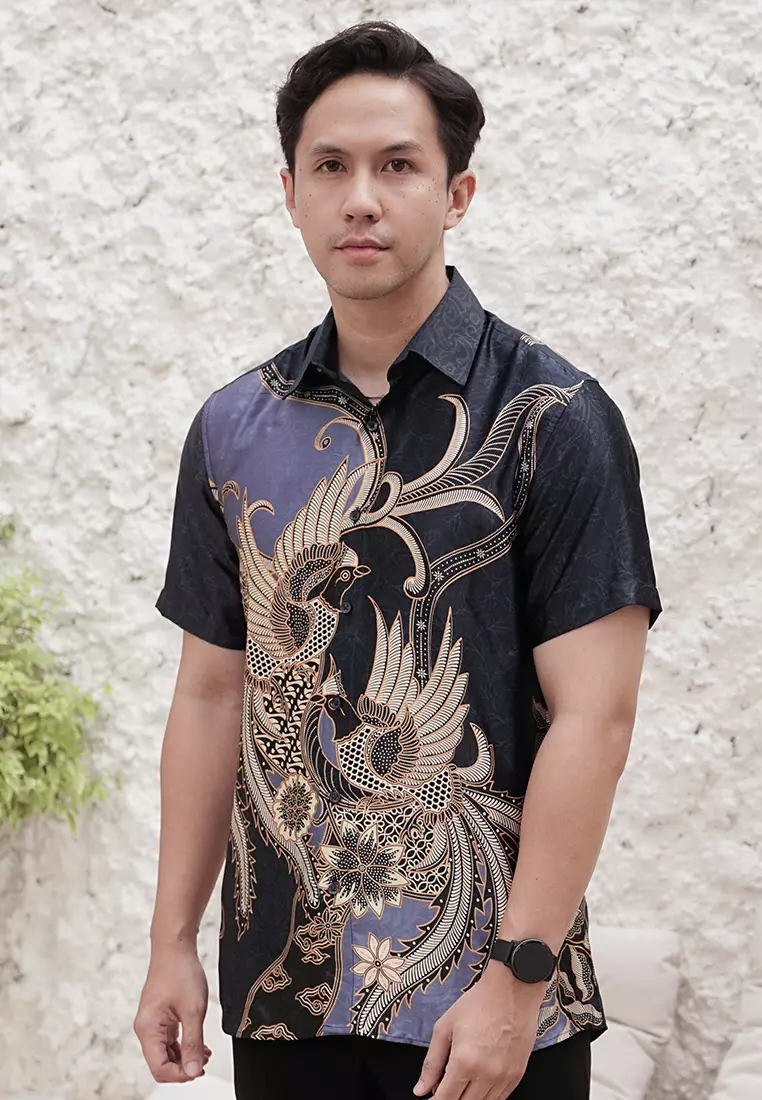 Jual Jayashree Batik Exclusive Slimfit Hansa Kemeja Batik Pria Lengan ...