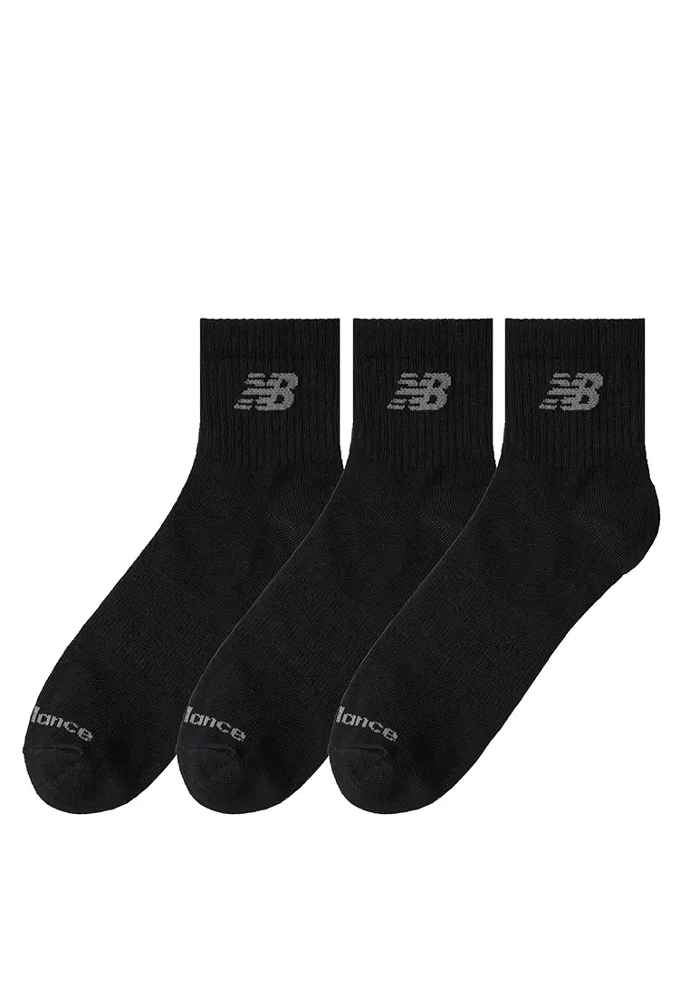 Buy New Balance 3 Pack Performance Basic Ankle Socks 2025 Online | ZALORA